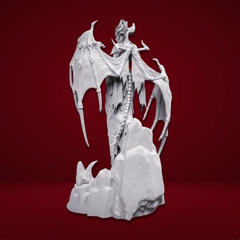 Lilith Diablo Stl Link 3d Model Lilith 3d Print Files Diablo Diorama