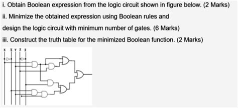 video solution i obtain the boolean expression from the logic circuit