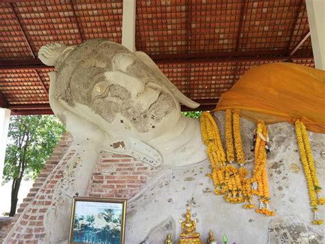วัดพระนอนร้าง อายุกว่า 600 ปี อยุธยา Ayutthaya Station