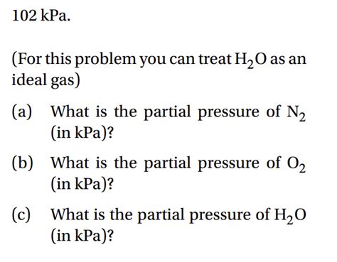 18 2 Air Consists Of A Mixture Of Gases Typically Chegg