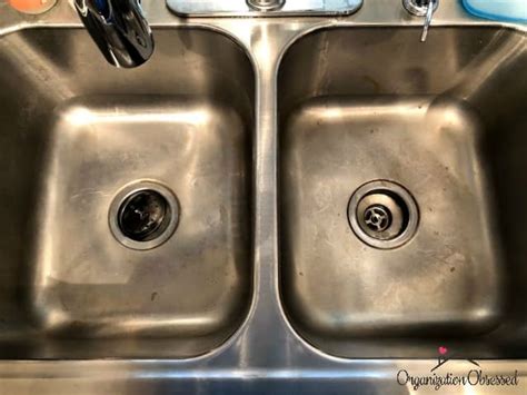 How To Clean Your Kitchen Sink Like A Pro Organization Obsessed