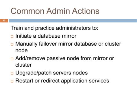 sql server high availability and disaster recovery pptx databases