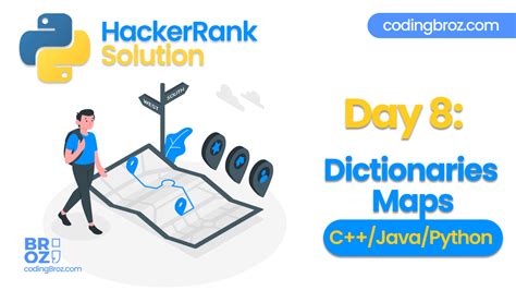 Day 8 Dictionaries And Maps 30 Days Of Code Hackerrank Solution