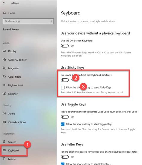 How To Disable Or Stop Sticky Keys Pop Up Prompt In Windows