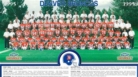 Denver Broncos Team Photo