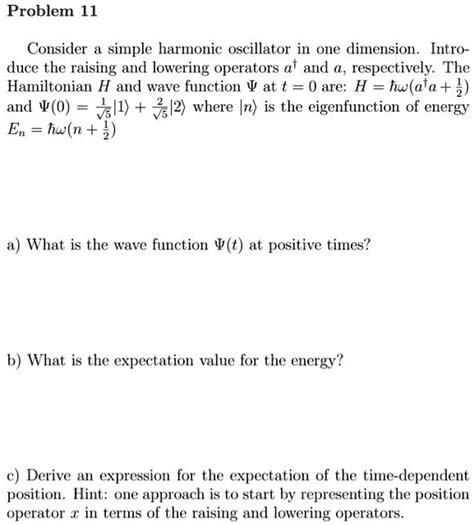 Harmonic Oscillator Raising And Lowering Operators At Louise Burgess Blog