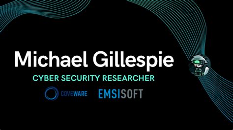 Michael Gillespie Explains On How Slaying Ransomware Works