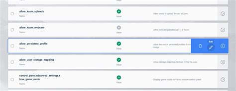 Persistent Profiles Kasm Documentation