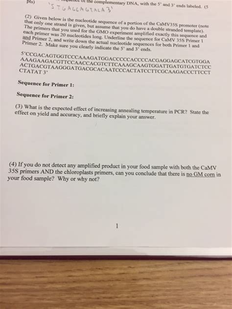 Solved Given Below Is The Nucleotide Sequence Of A Portion Chegg