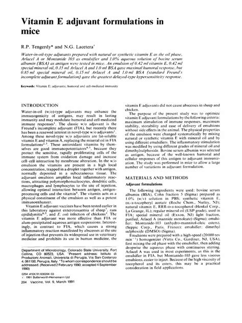 Ten Gerdy 1991 Pdf Elisa Emulsion