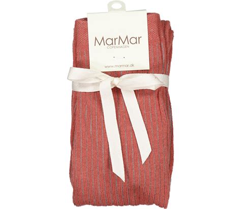 Rose Ribbed Tights The Red Balloon