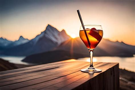 Premium Ai Image Beautiful And Good Taste Mixed Alcoholic Cocktails