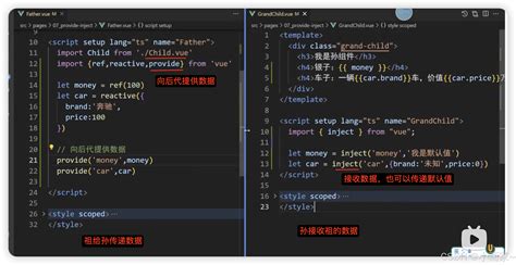 三十七：67 【provide、inject】祖 孙之间传递数据祖孙组件之间可以使用provide Csdn博客