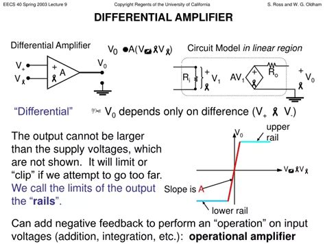 PPT Differential Amplifiers For Circuit Analysis PowerPoint Presentation ID