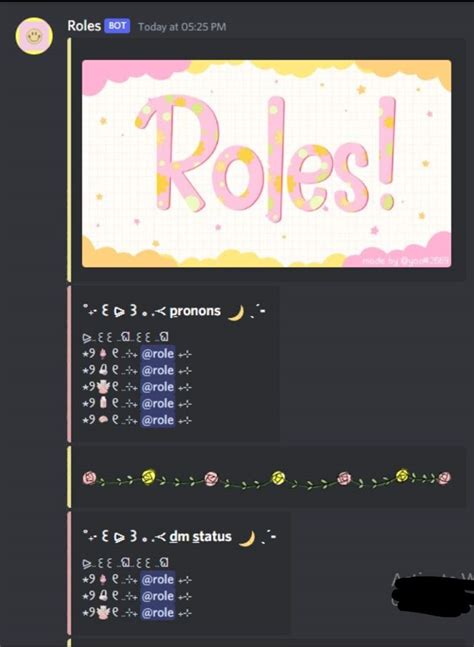 F2u Discord Roles Layout Inspo Discord Server Roles Ideas Discord
