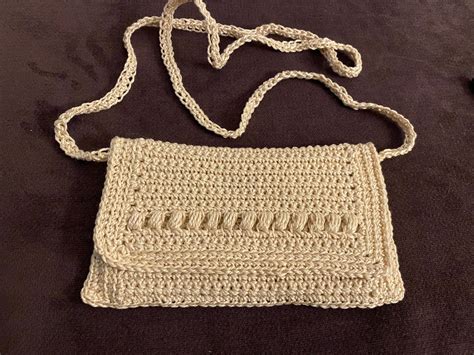 Pattern Crochet Cross Body Mobile Phone Purse Etsy