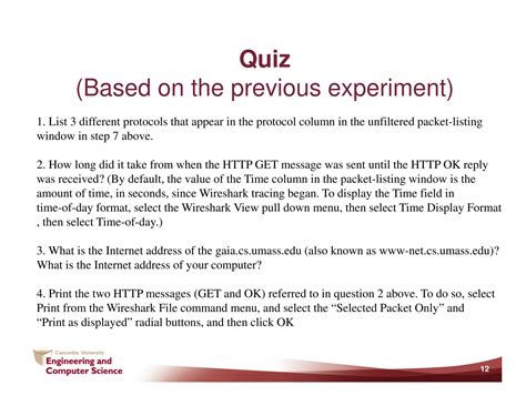 Introduction To Wireshark For Packet Tracker Pdf Computer Networking Computing