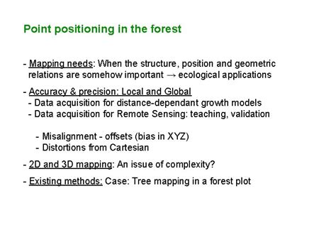 mapping forest plots an efficient method combining photogrammetry
