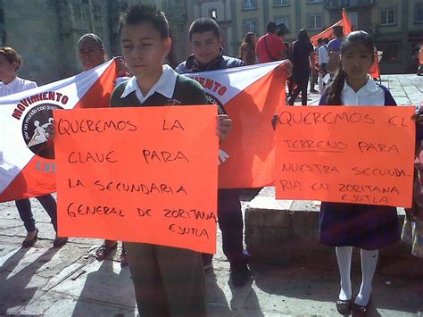 Con Protesta Exigen Clave Para Escuela En Oaxaca E Oaxaca