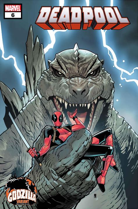 Marvel Reveals New Variant Covers Rgodzilla