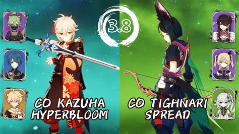Spiral Abyss 38 Kazuha Hyperbloom And Tighnari Spread Floor 12 Youtube