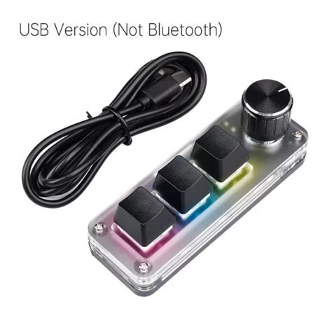 RGB GAMING KEYPAD Mechanical Macropad Programming Macro Custom Knob