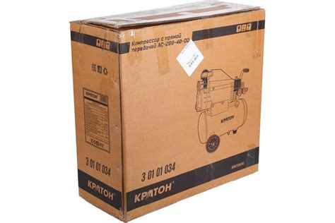 Компрессор с прямой передачей Кратон AC-280-40-DD 3 01 01 034 ...