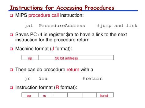 Ppt The Mips 32 Powerpoint Presentation Free Download Id987858
