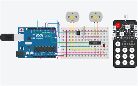 Circuit Design Arduino Ir Robot Tinkercad Circuit Design Arduino Ir Robot Tinkercad