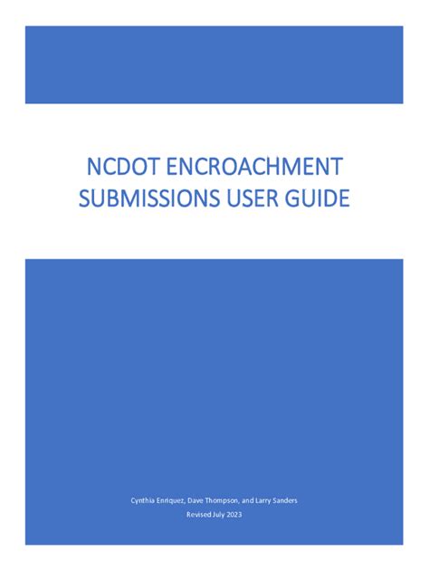 Fillable Online Utility Encroachment Agreement Form Requirements