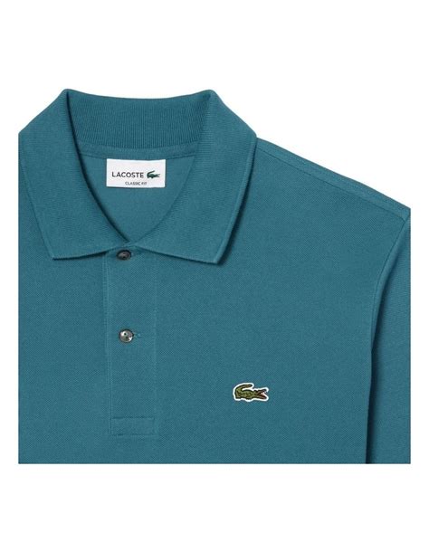 Lacoste L1212 Classic Polo Shirt In Hydro Myer