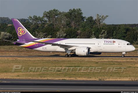 Hs Tqf Thai Airways Boeing 787 8 Dreamliner Photo By Wolfgang Kaiser