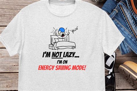 Lazy Shirt Sarcasm Shirt Funny T For Lazy People Sarcastic Etsy