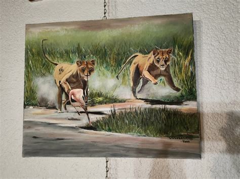 Peinture La Chasse