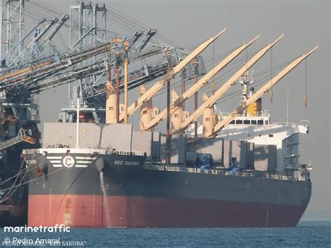Ship Red Sakura Bulk Carrier Registered In Liberia Vessel Details