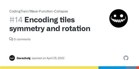 Encoding Tiles Symmetry And Rotation · Issue 14 · Codingtrainwave