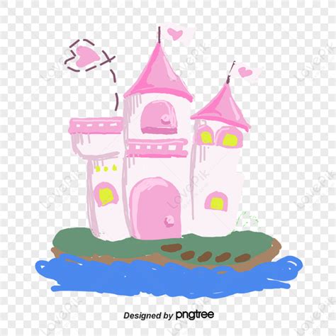 벡터 흰색 성 일러스트 화려한 고귀한 성곽 Png 일러스트 무료 다운로드 Lovepik
