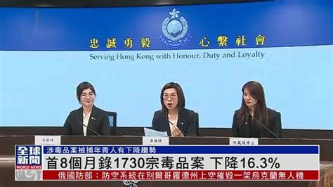 粤语报道｜香港首8个月录1730宗毒品案 较去年同期下降163凤凰网视频凤凰网