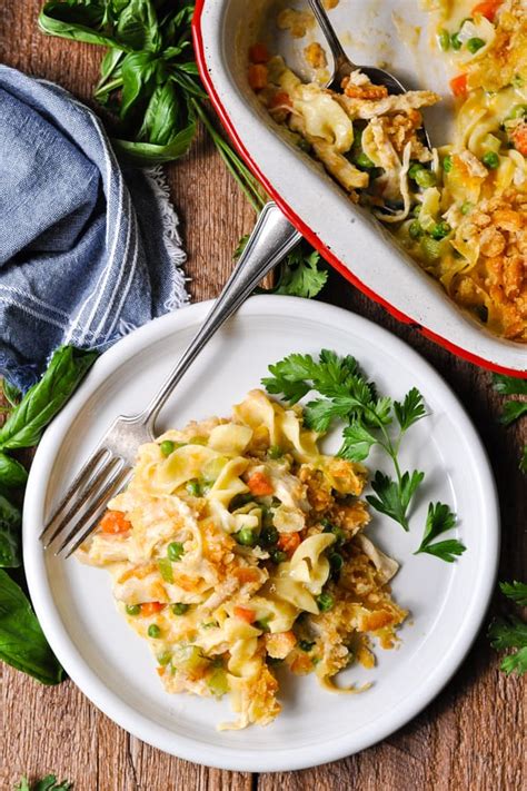 Chicken Noodle Casserole The Seasoned Mom