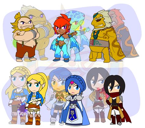 Assorted Chibis Switches By Dragon Fangx On Deviantart
