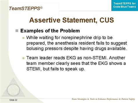Team Stepps For Code Blue Teams Piloting Sbar