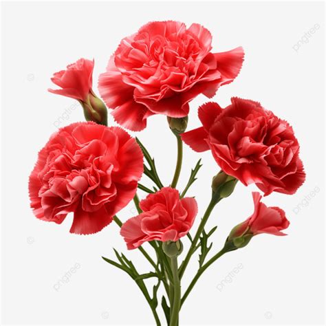 3d 카네이션 꽃 3d 카네이션 꽃 중국인 투명한 Png 일러스트 및 이미지 에 대한 무료 다운로드 Pngtree