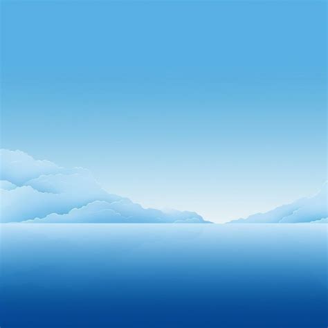 Premium Ai Image Azure Minimalist Wallpaper