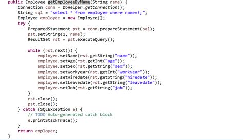 简单的员工管理系统（mysqljdbcservletjsp） Haoock 博客园