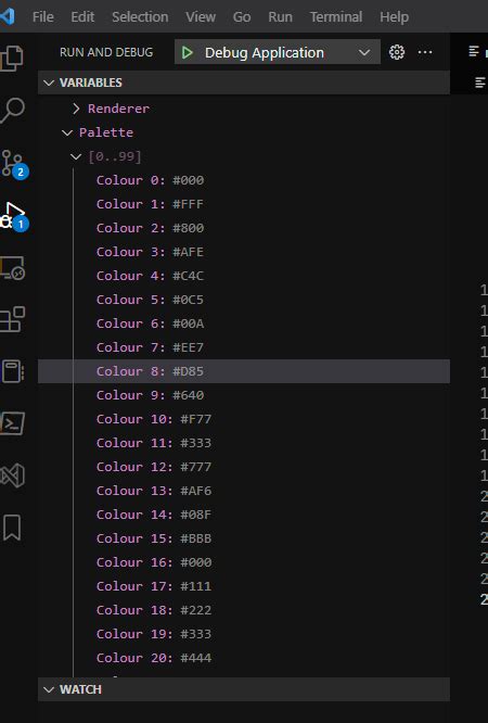 Visual Studio Code How To Add Color Preview To The Debug Sidebar S Variables Window In VSCode