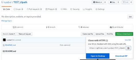Unable To Clone From The Given Repository Help UiPath Community Forum