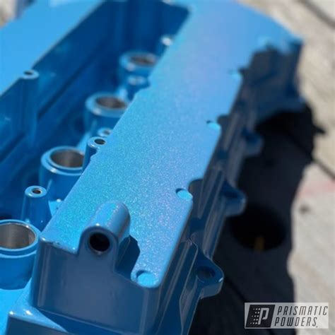 Automotive Part Using Smurftastic Prismatic Powders