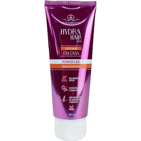 Phállebeauty Hydra Hair Máscara Power Lise Realinhamento Capilar 100ml