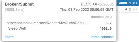 Miniprofiler Custom Steps Not Showing In The Log · Issue 11932