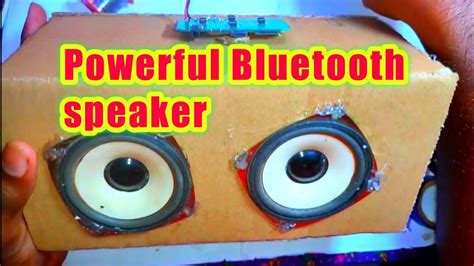 How To Make A Simple Bluetooth Speaker At Home YouTube